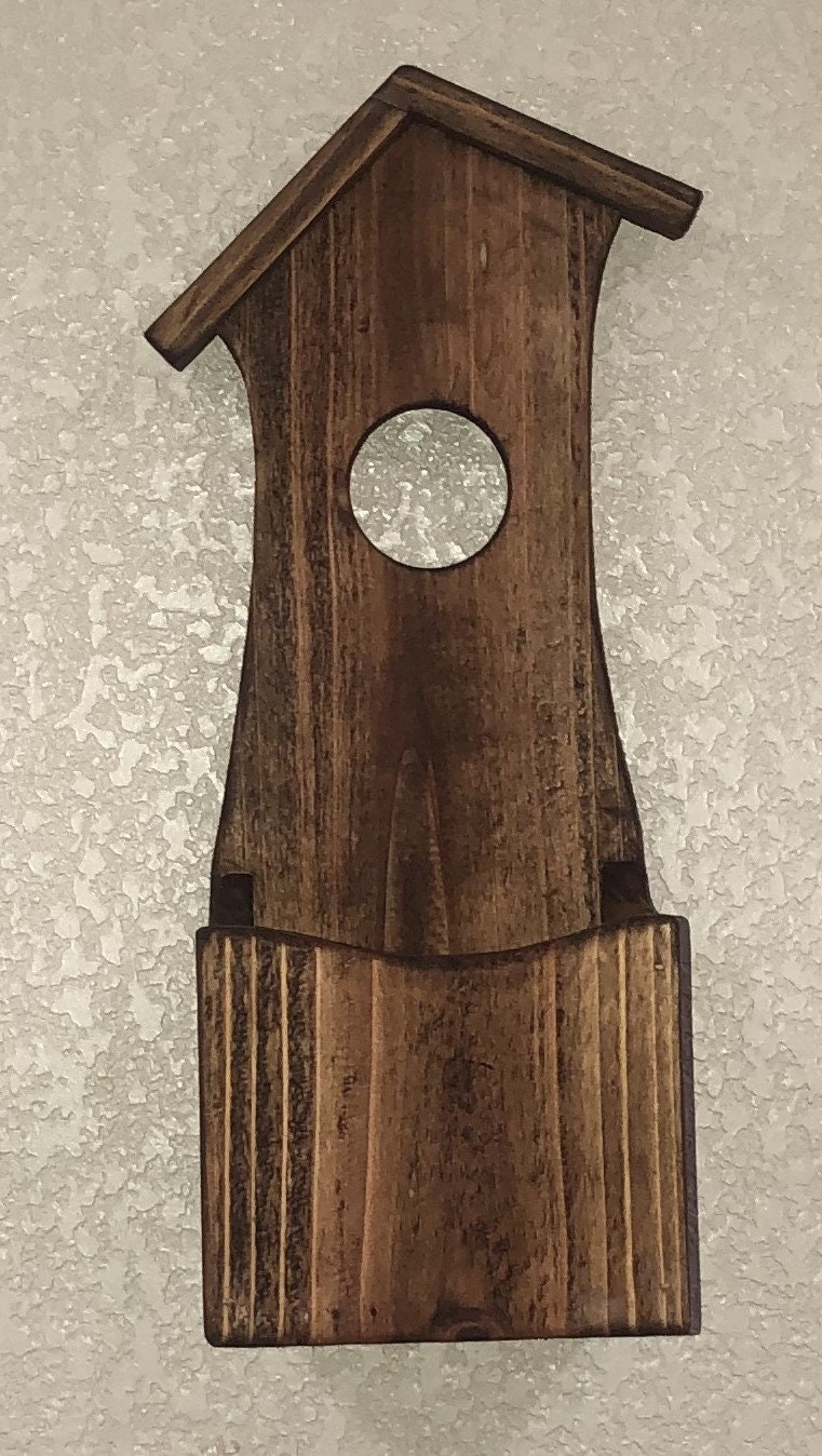 Birdhouse Wall Decor, Birdhouse Planter, Wall Art, Birdhouse Decor ...