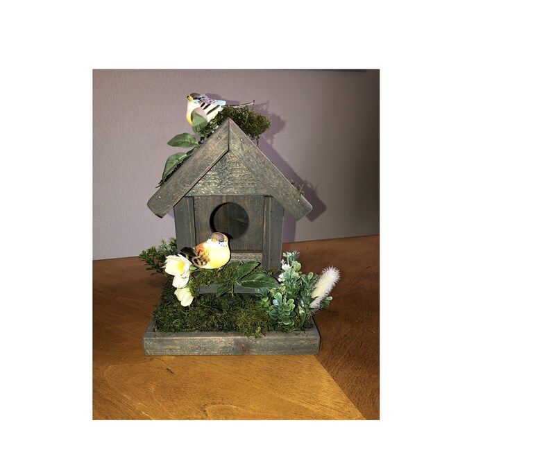 Bird Decorative Display, Bird Decor, Housewarming Gift, Home Tabletop ...