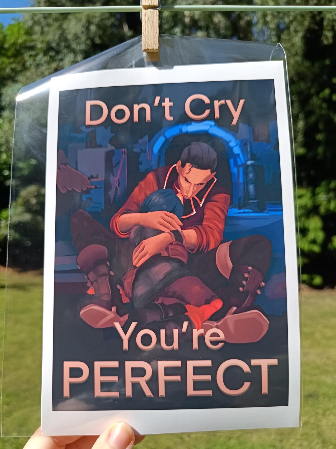 Don't Cry You're Perfect Art Print - Etsy