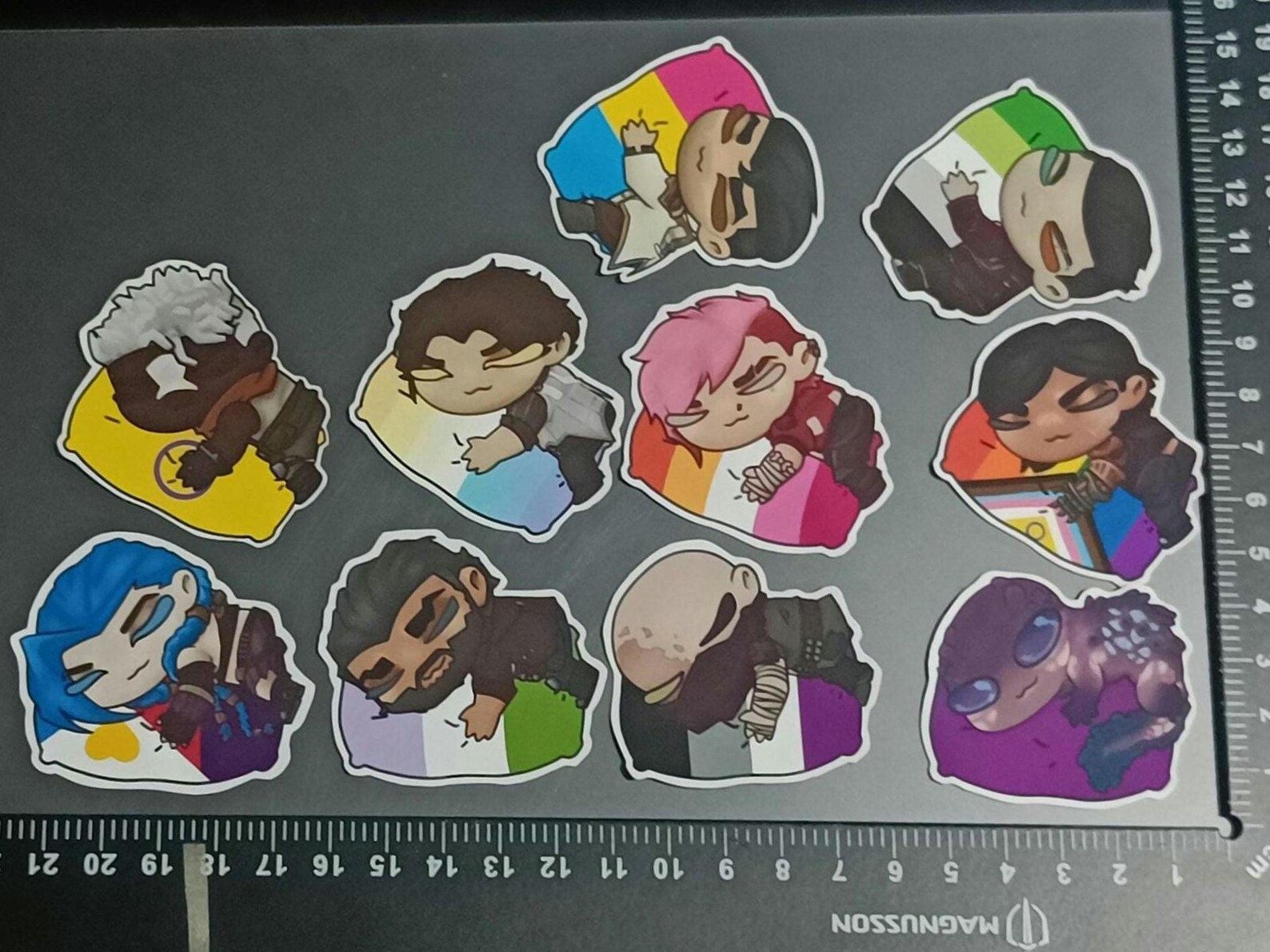 Arcane Sleepy Stickers - Etsy