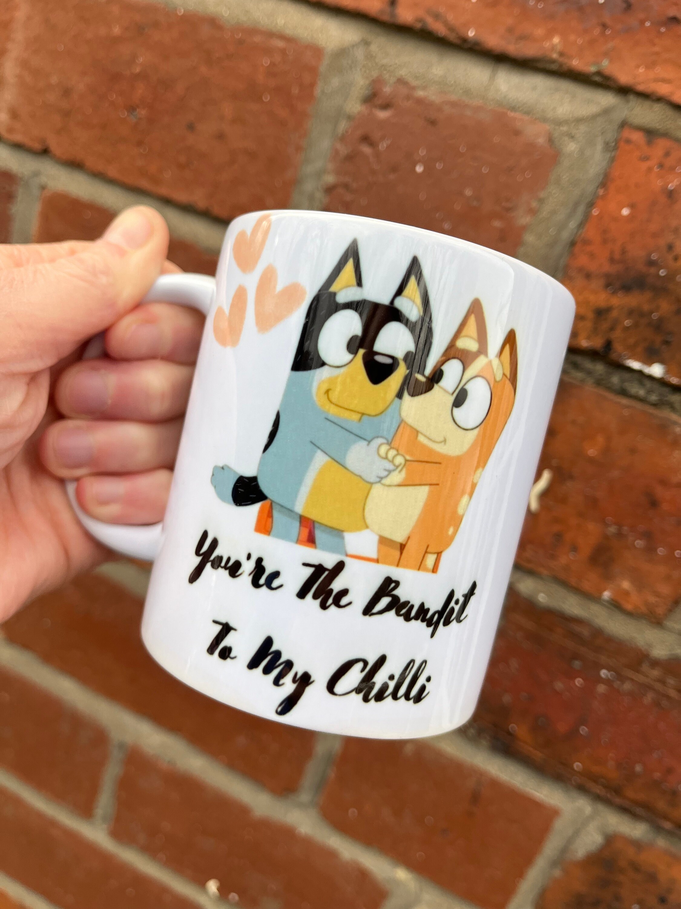 Youre the Bandit to My Chilli Bluey Valentines Mug Anniversary - Etsy