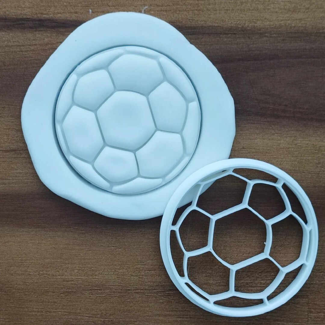 Just3dprintings Soccer Ball Cookie Cutter | Fun Baking Tool for Sports ...