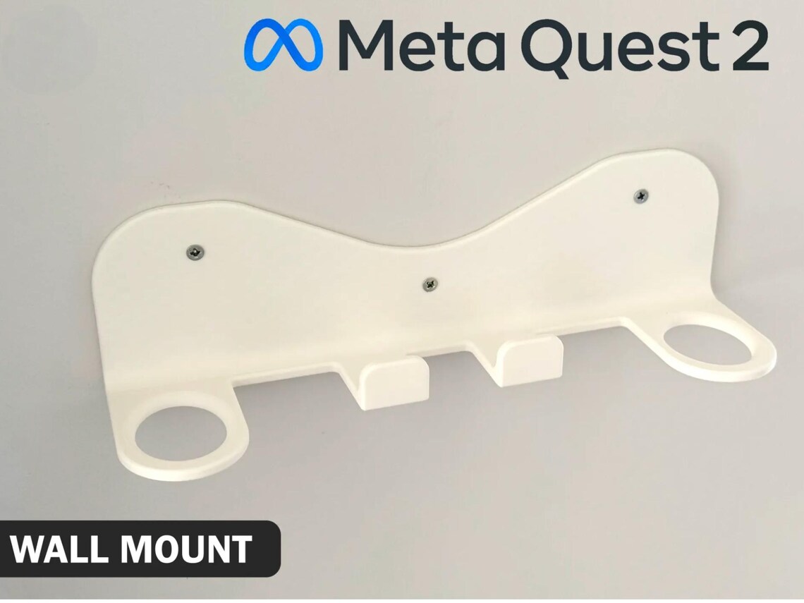 Just3dprintings Meta Quest 2 Wall Mount - Etsy