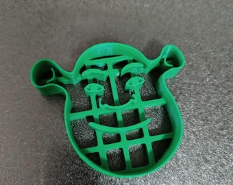 Just3dprintings Shrek Cookie Cutter | 3dprint | Cookie Cutter | Cookie ...