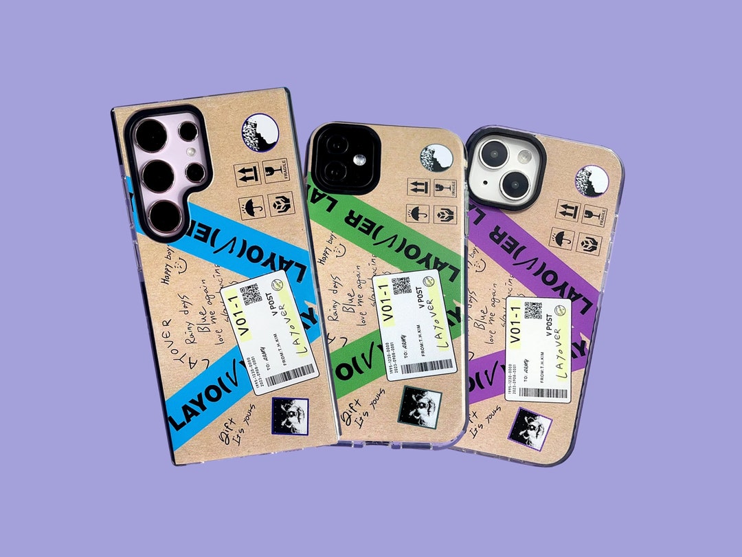 Layover Album V iPhone Samsung Case | Taehyung Layover Case | BTS ...