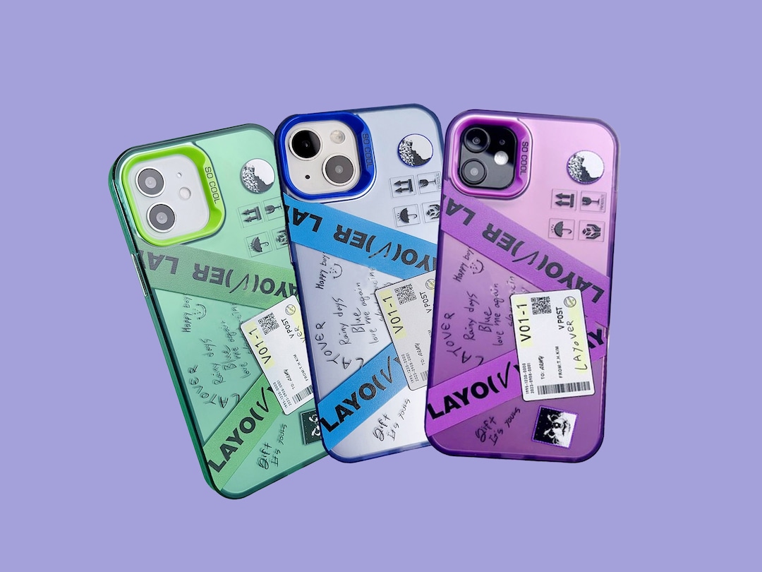 Layover V iPhone Samsung Case | Taehyung Layover Case | BTS Taehyung V ...