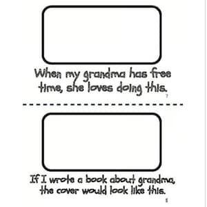 All About My Grandma/nana Personalized Book for Kids | Grandparents Day ...