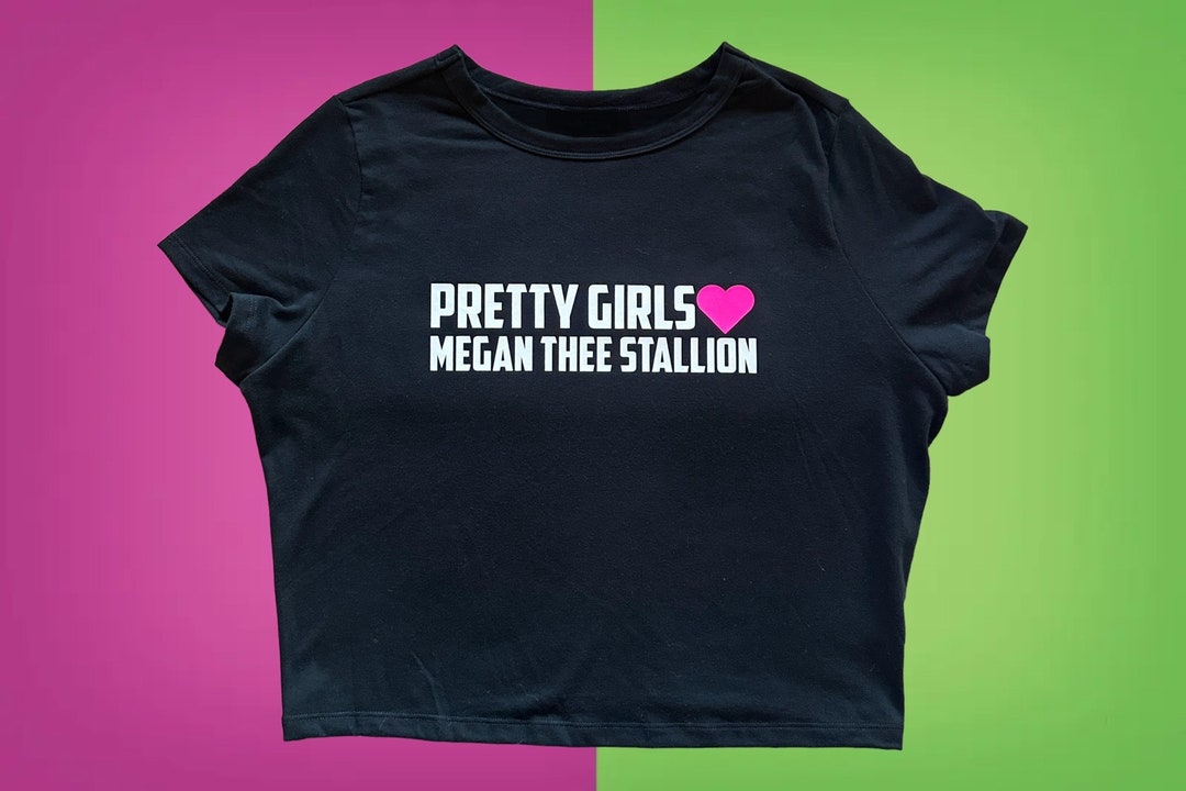 Pretty Girls Luv, Go Meg, Megan the Stallion, Lyric Tee, Hip Hop Shirt ...