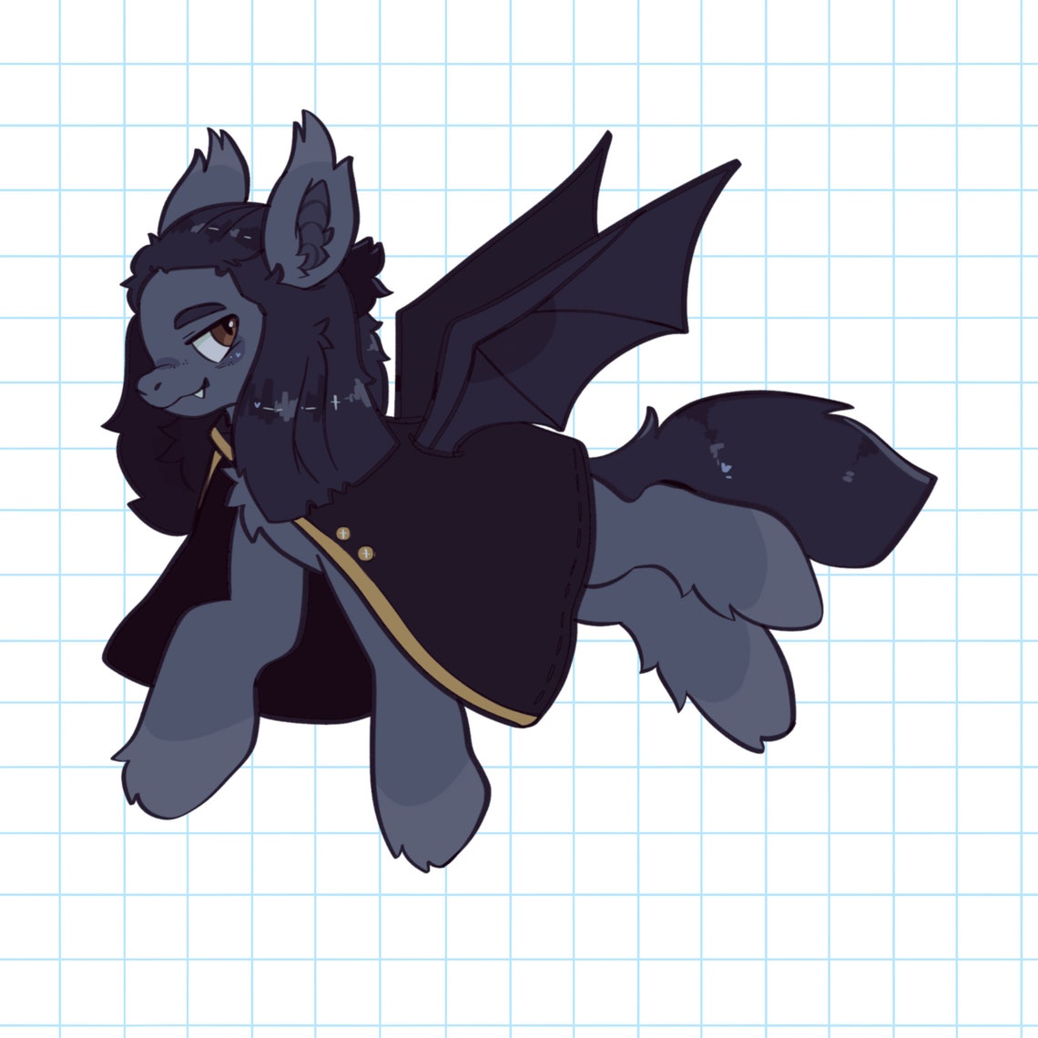 Nandor Pony Sticker Vamp My Little Pony - Etsy