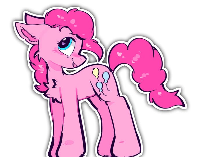 Pinkie Pie Sticker - Silly - My Little Pony - Etsy
