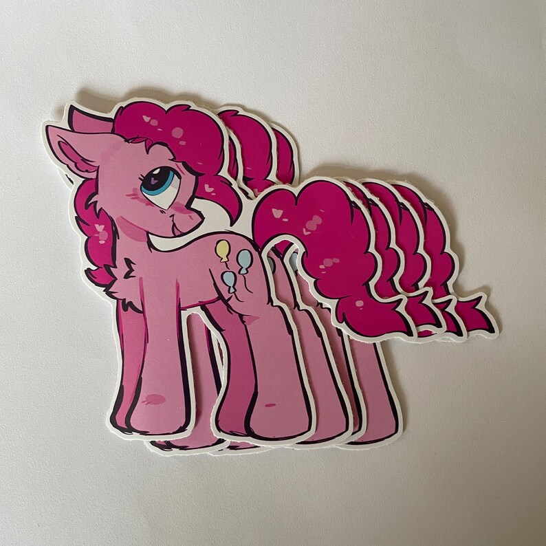 Pinkie Pie Sticker Silly My Little Pony - Etsy