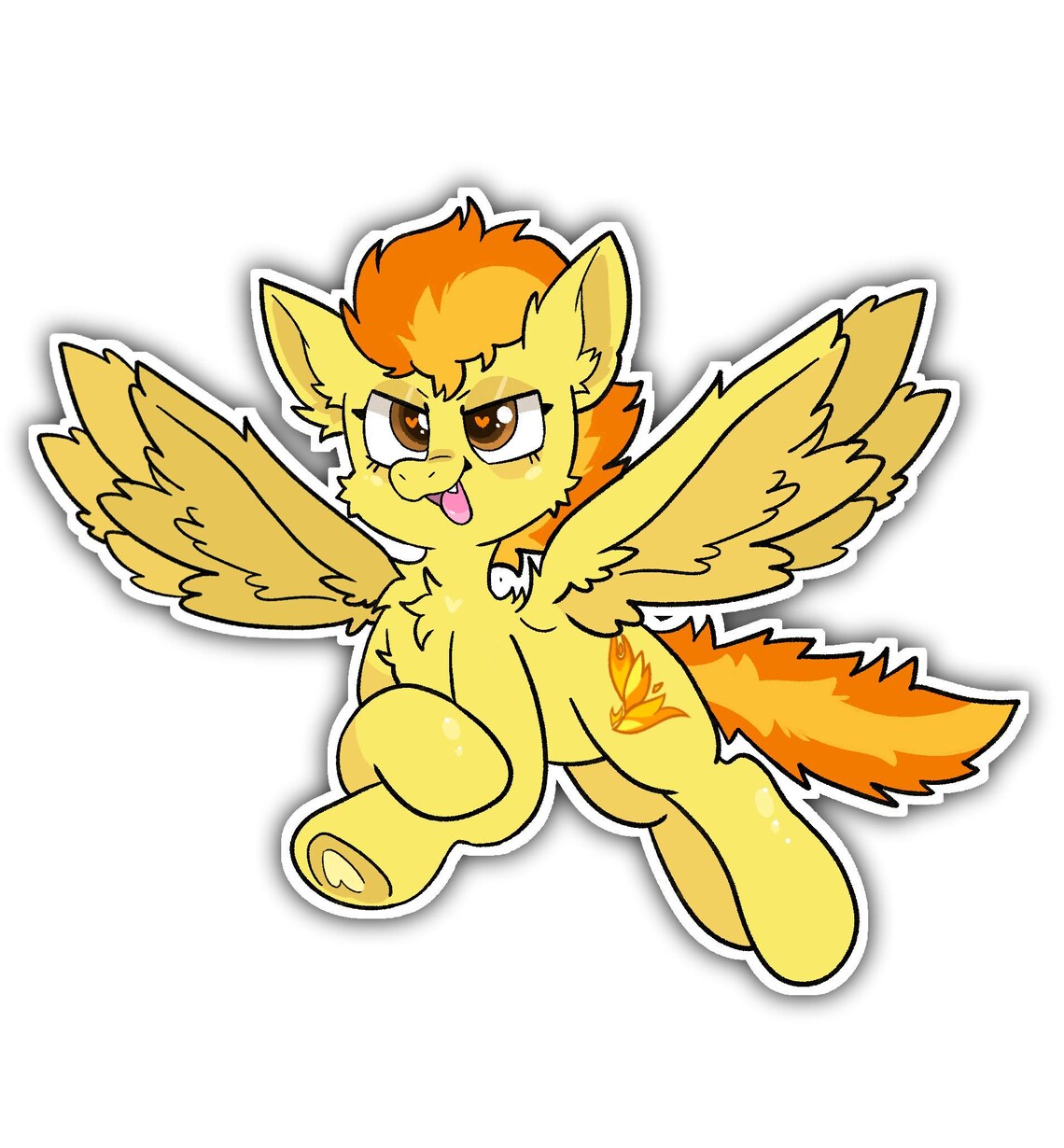 Spitfire Sticker - My Little Pony - Etsy
