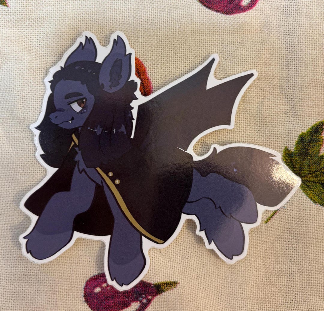 Nandor Pony Sticker Vamp My Little Pony - Etsy