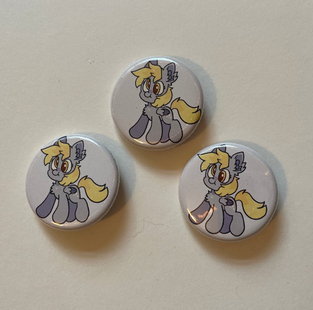 Derpy Hooves Button - My Little Pony - Etsy
