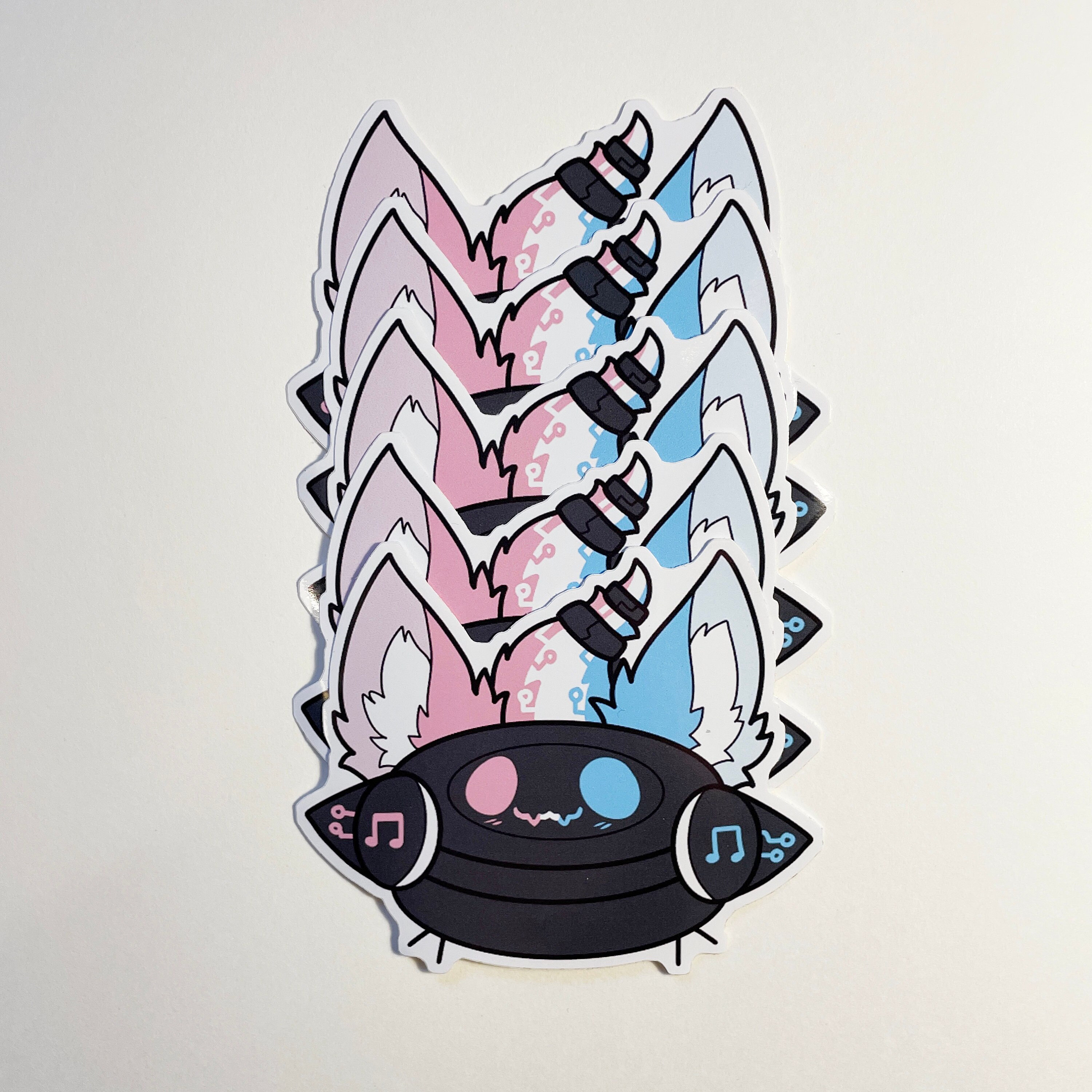 Protogen Roomba Sticker Furry - Etsy