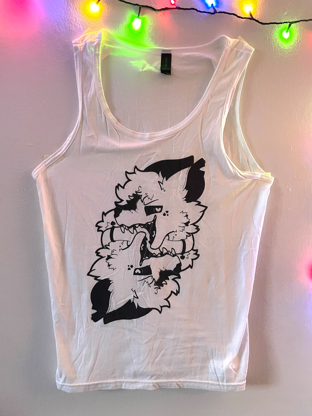 Furry Tank Top BITEBITE - Etsy