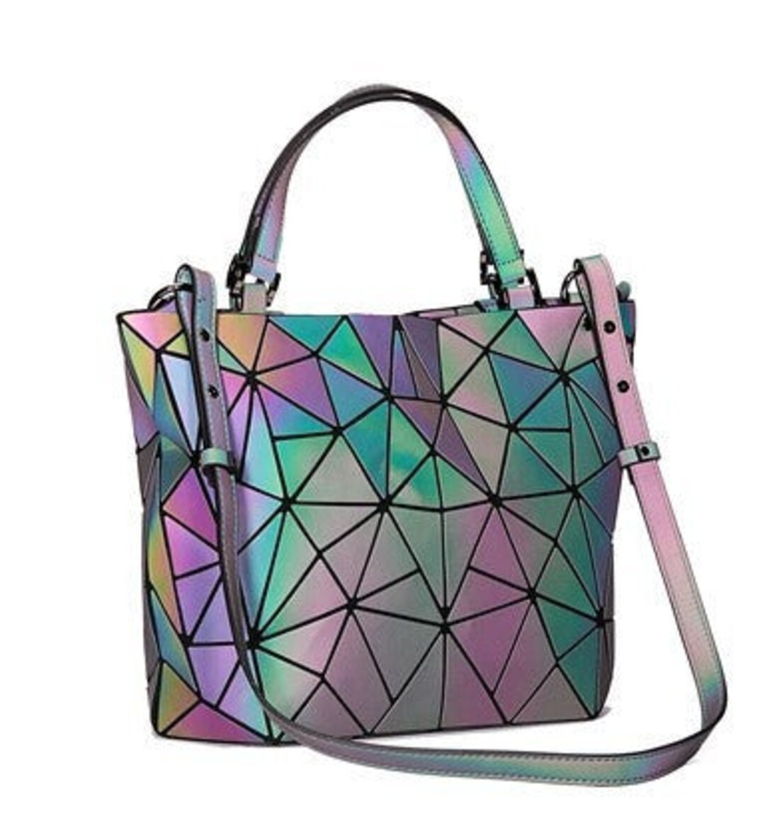 Geometric Luminous Handbag - Etsy