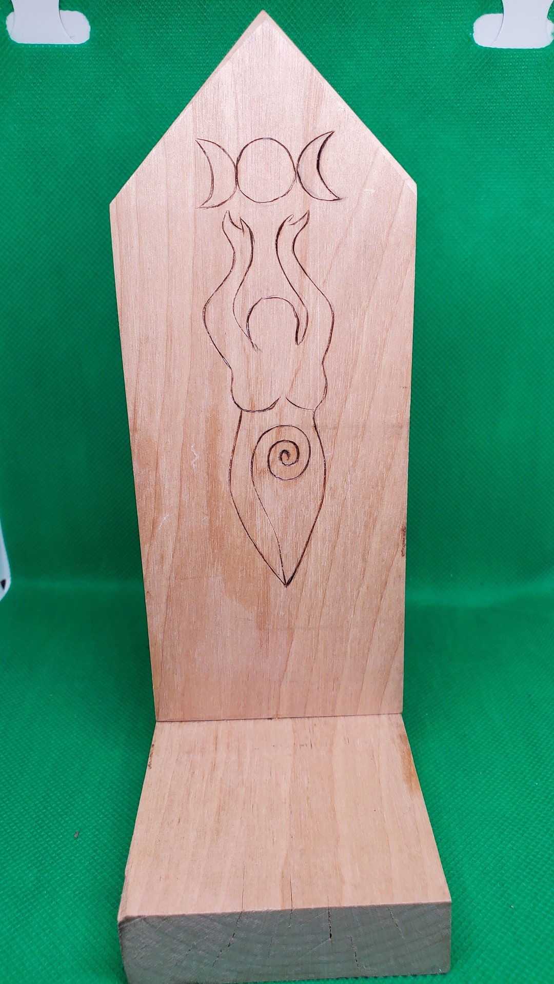 Goddess Mini Altar, Pagan Sacred Space, Spiritual Gift, Wiccan Decor ...