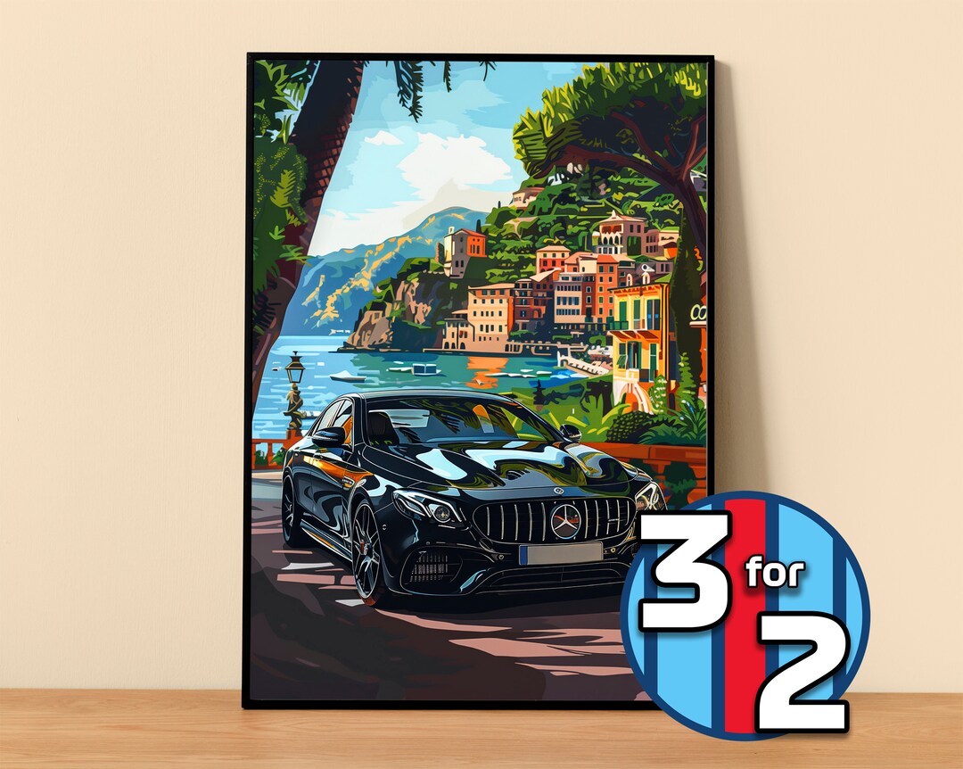 Mercedes Poster E63 S AMG Poster 9006.1 Mercedes Wall Decor Mercedes ...