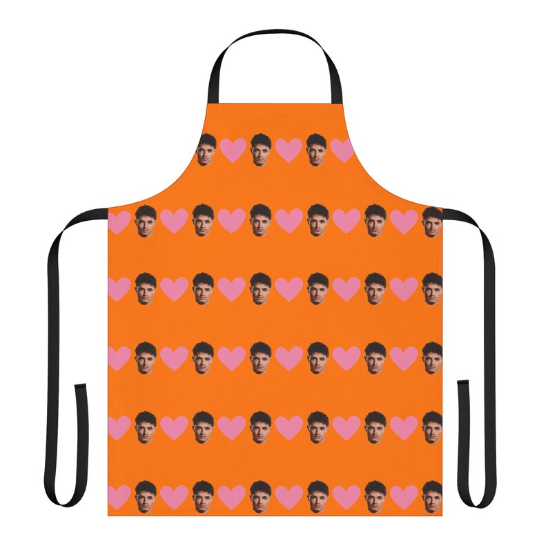 Lando Norris Apron, Formula 1 Cooking Apron, Racing Fan Gift, Kitchen ...