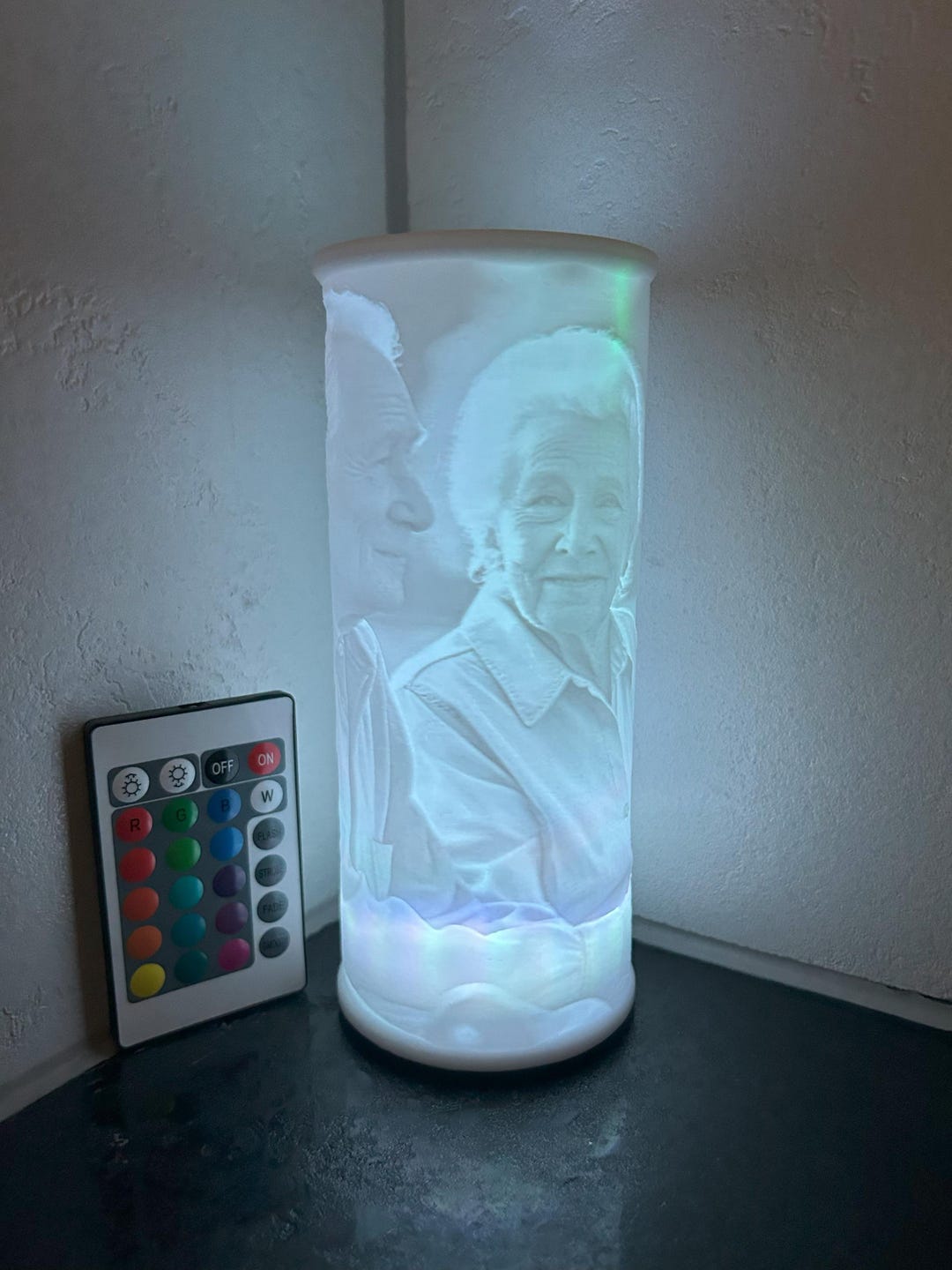 LED Grave Light Grave Lamp Lantern 3D Photo Lithophane - Etsy