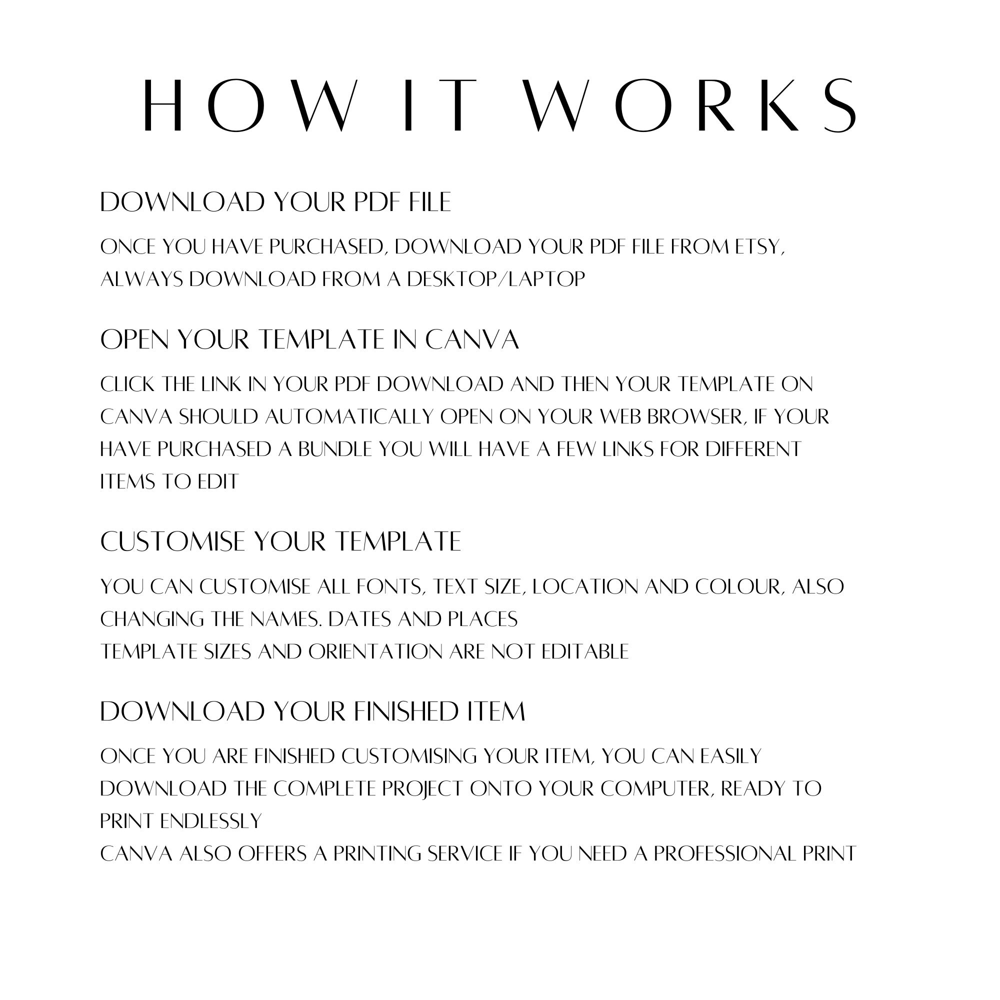 Grey Scale Collection Wedding Details Invitation DIGITAL DOWNLOAD ...