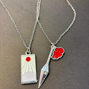 Anime Necklace, Demon Slayer Nacklace, Kimetsu No Yaiba Necklace, Anime ...
