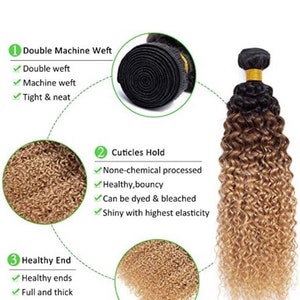 X10 Ombre Deep Wave 100% Human Hair Dreadlock Extensions 17 Inch - Etsy