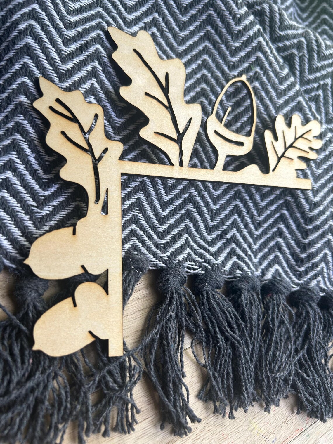 Fall Decorative Door Corner | Laser Cut Fall Decor | Fall Door Sign ...