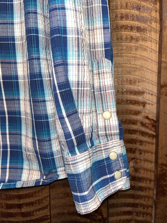 Vintage Western Long Sleeve Cody James Snap Button Do… - Gem