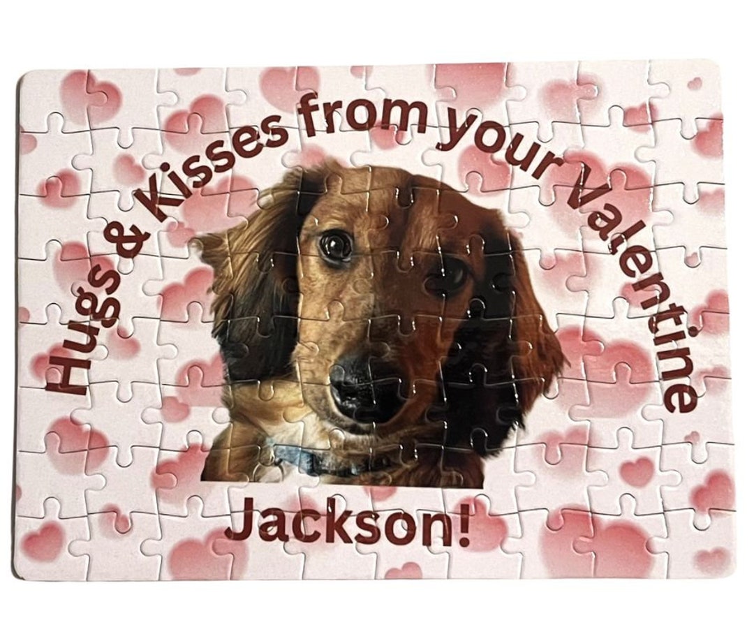 Customized Dachshund Puzzle, Personalized Dog Lover Gift, Daschsund ...