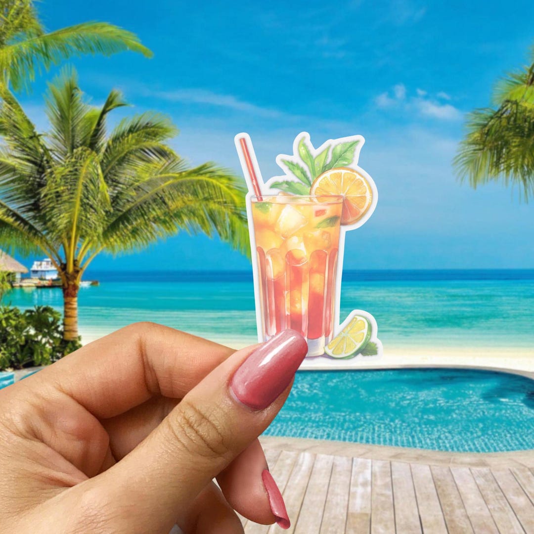 Sticker vinyle punch punch, sticker cocktail, sticker cocktail ...