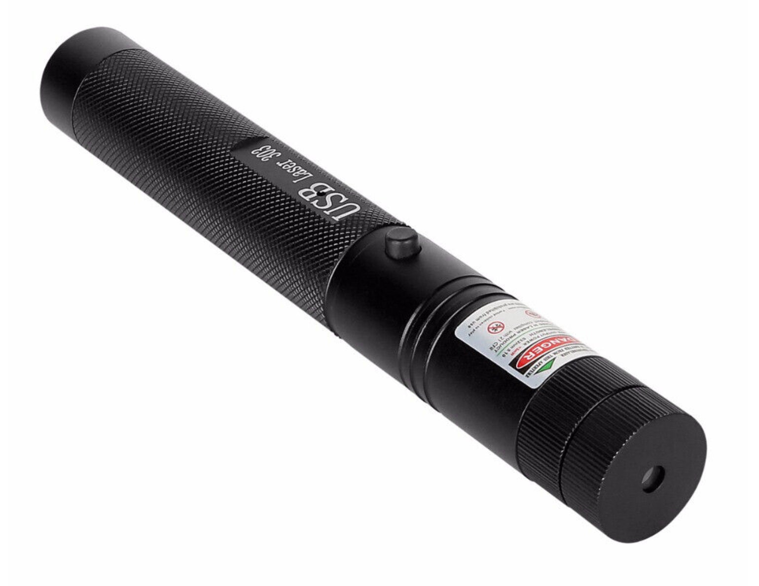 Green Laser Pointer Pen Astronomy Lazer Beam USB Rechargeable Built-in ...