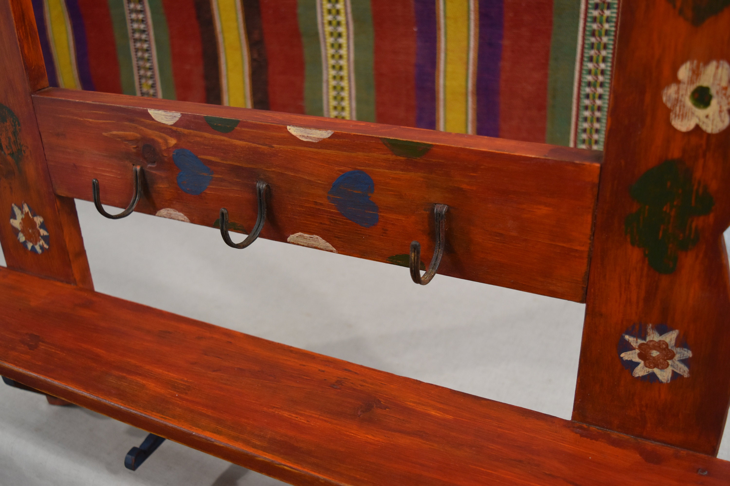 Antique Shelf Wooden Shelf Vintage Wall Shelf Hanging Shelf Wall Shelf ...