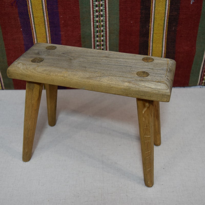 Small Wood Bench - Etsy