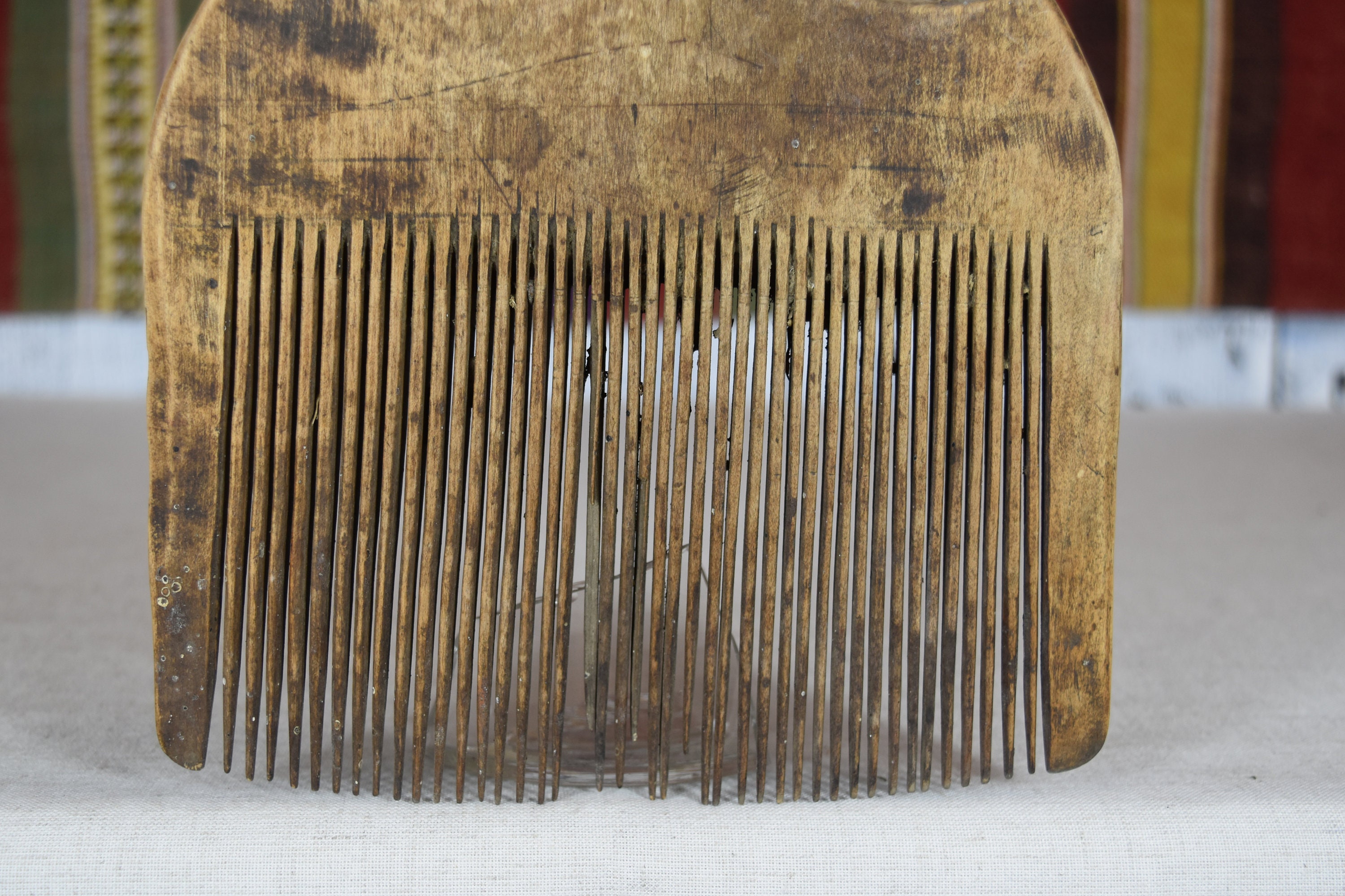 Antique Comb Wooden Comb Wool Comb Hand Wool Comb Hand Carder - Etsy