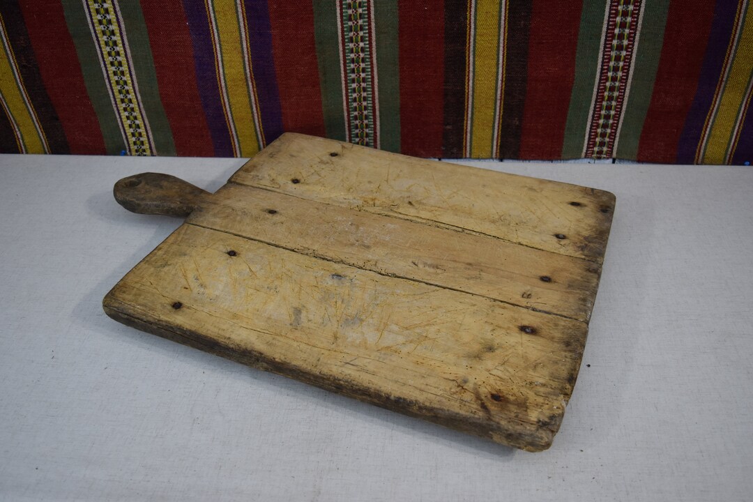 Wooden Cutting Board Large Cutting Board Antique Chopping Board Wooden ...