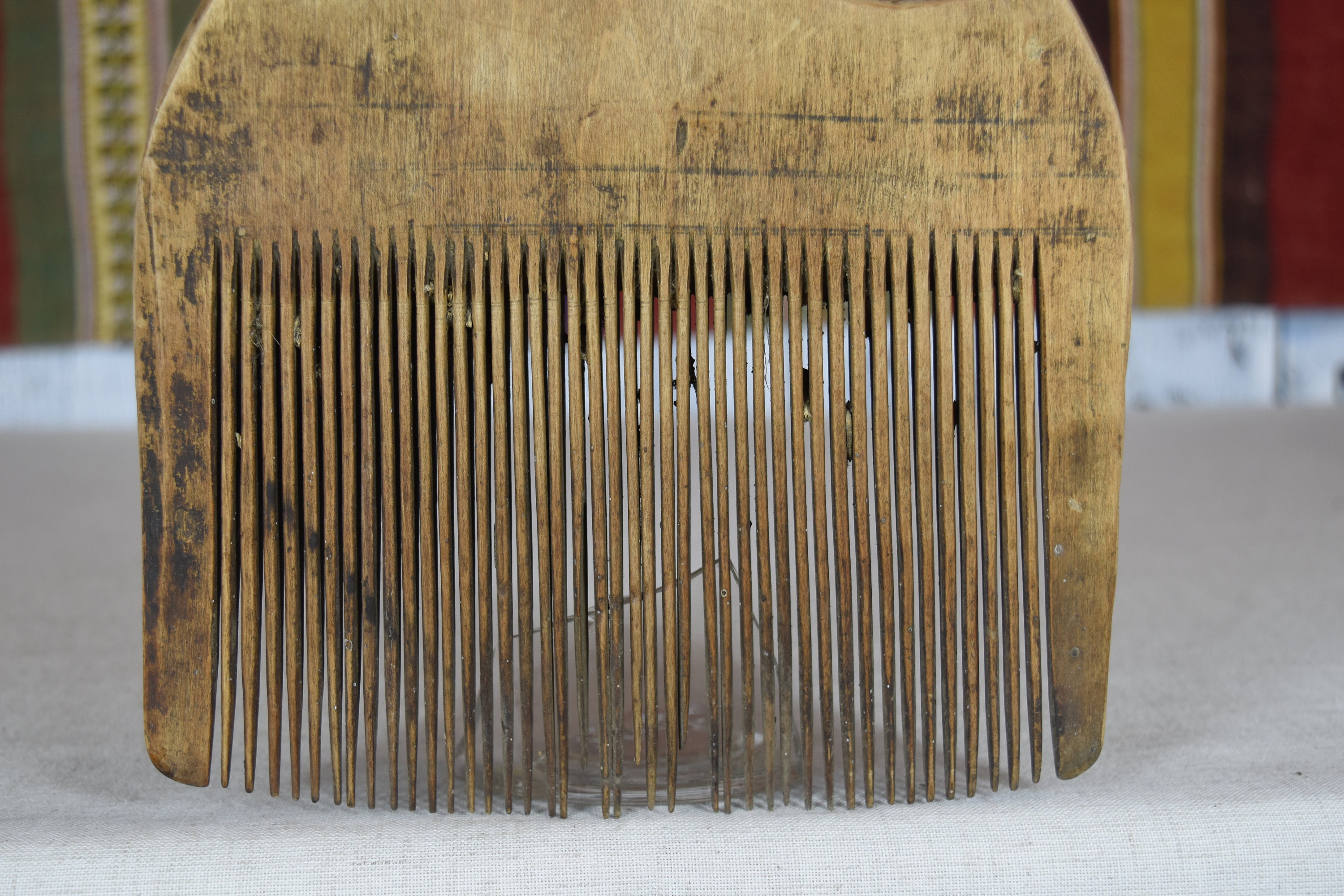 Antique Comb Wooden Comb Wool Comb Hand Wool Comb Hand Carder - Etsy