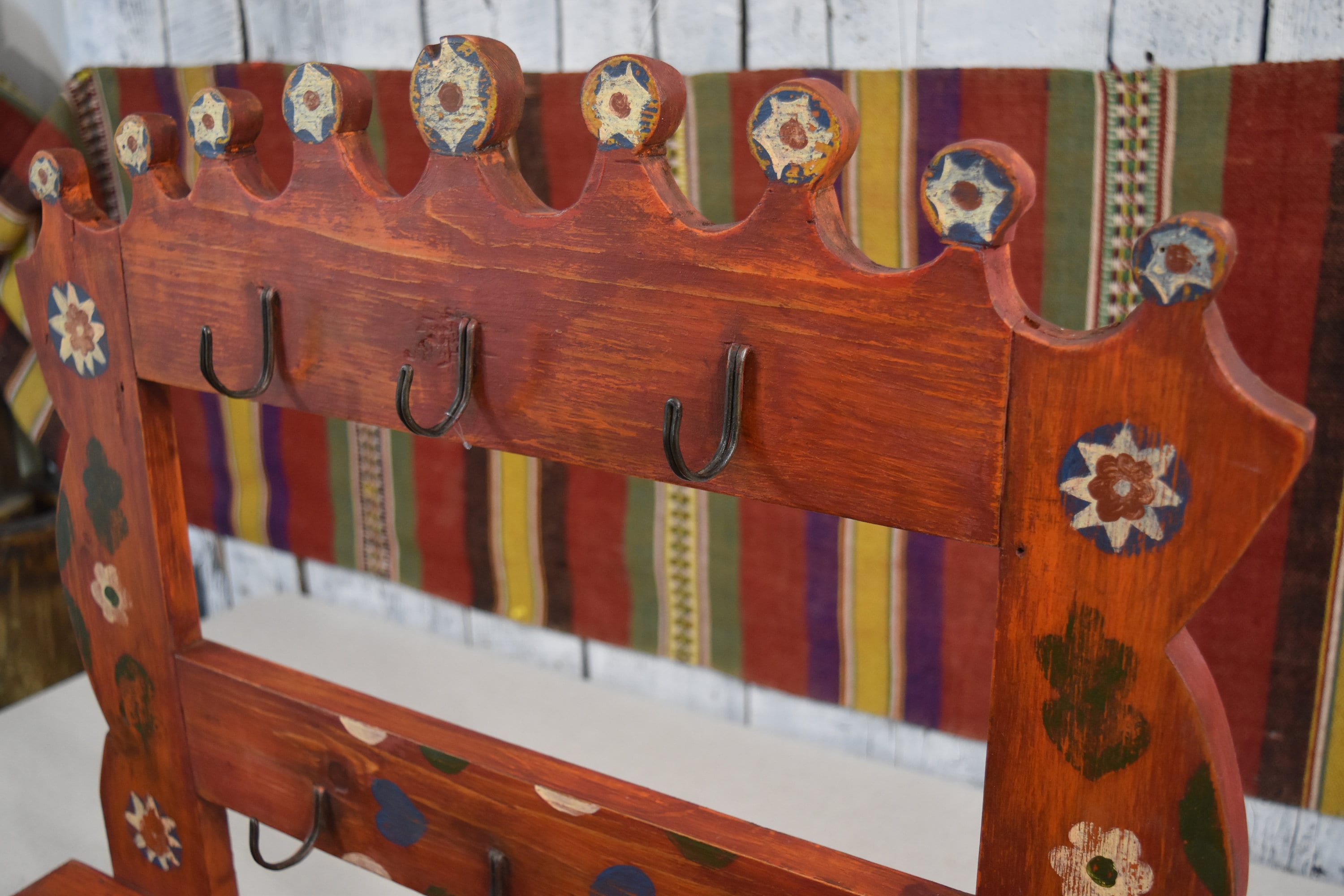 Antique Shelf Wooden Shelf Vintage Wall Shelf Hanging Shelf Wall Shelf ...