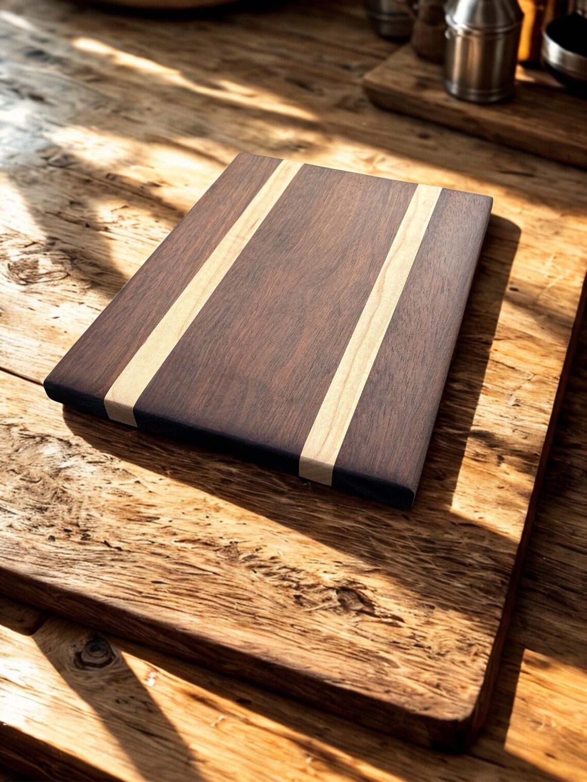 Handcrafted Walnut Maple Cutting Slab – Elegant Kitchen Gift ...