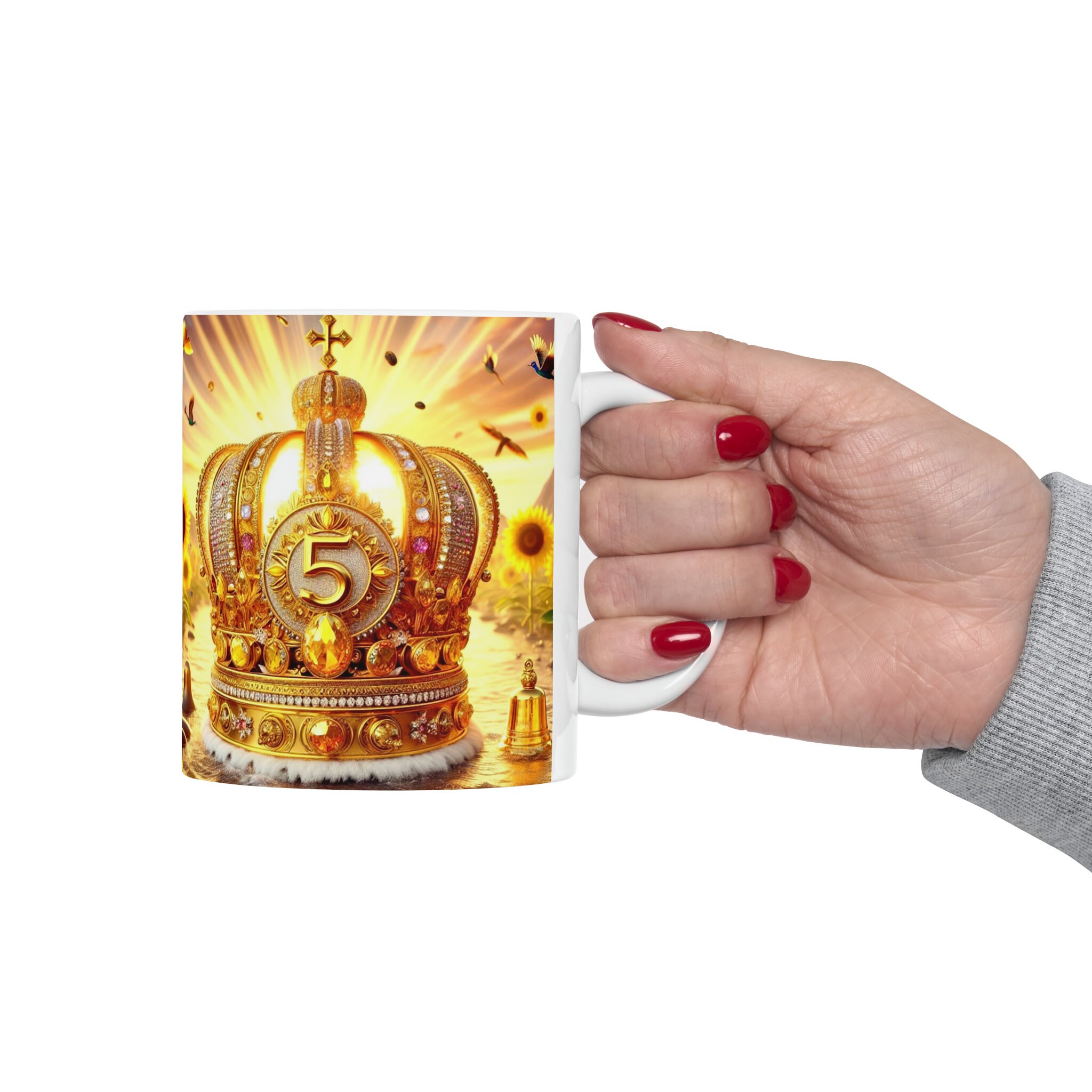 Personalized Mugs With the Energy of Oshun and the Orishas, Oshun Crown ...