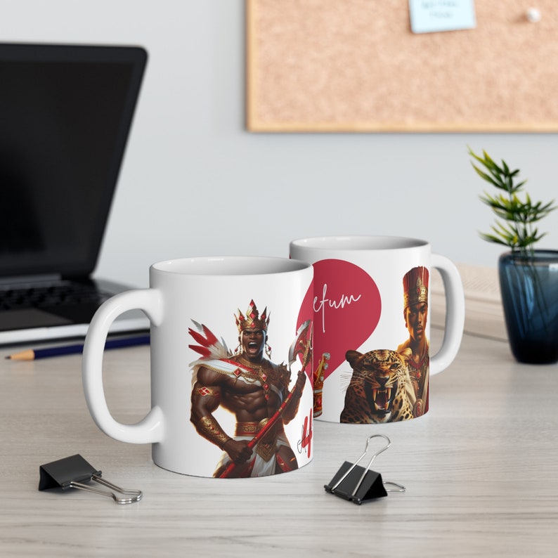 Ceramic Orisha Mug / Orisha Mug / 11oz / SHANGO 9 / Gifts for Santeros ...