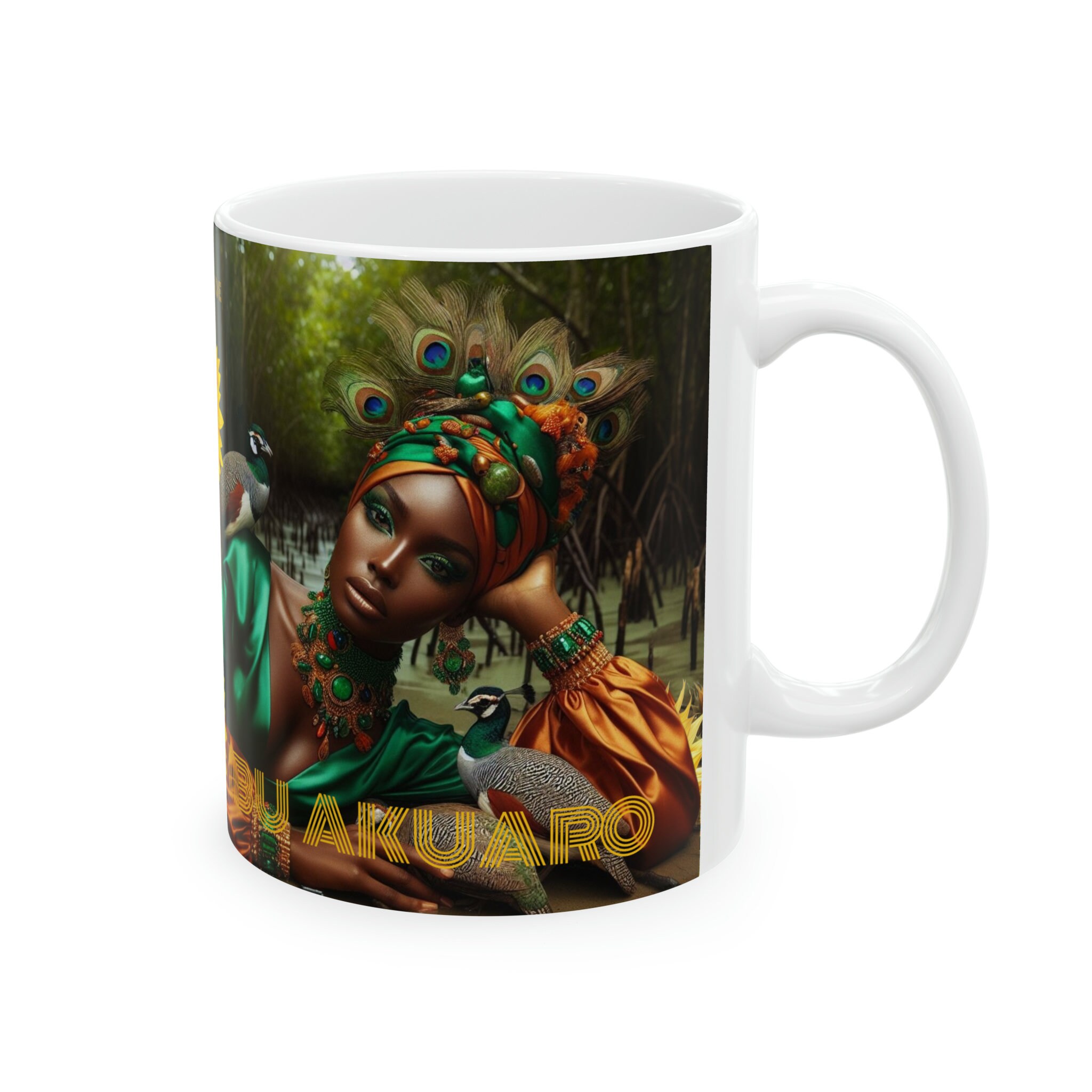 Personalized Mug With Designs Inspired by the Orisha OCHUN IBU AKUARO ...