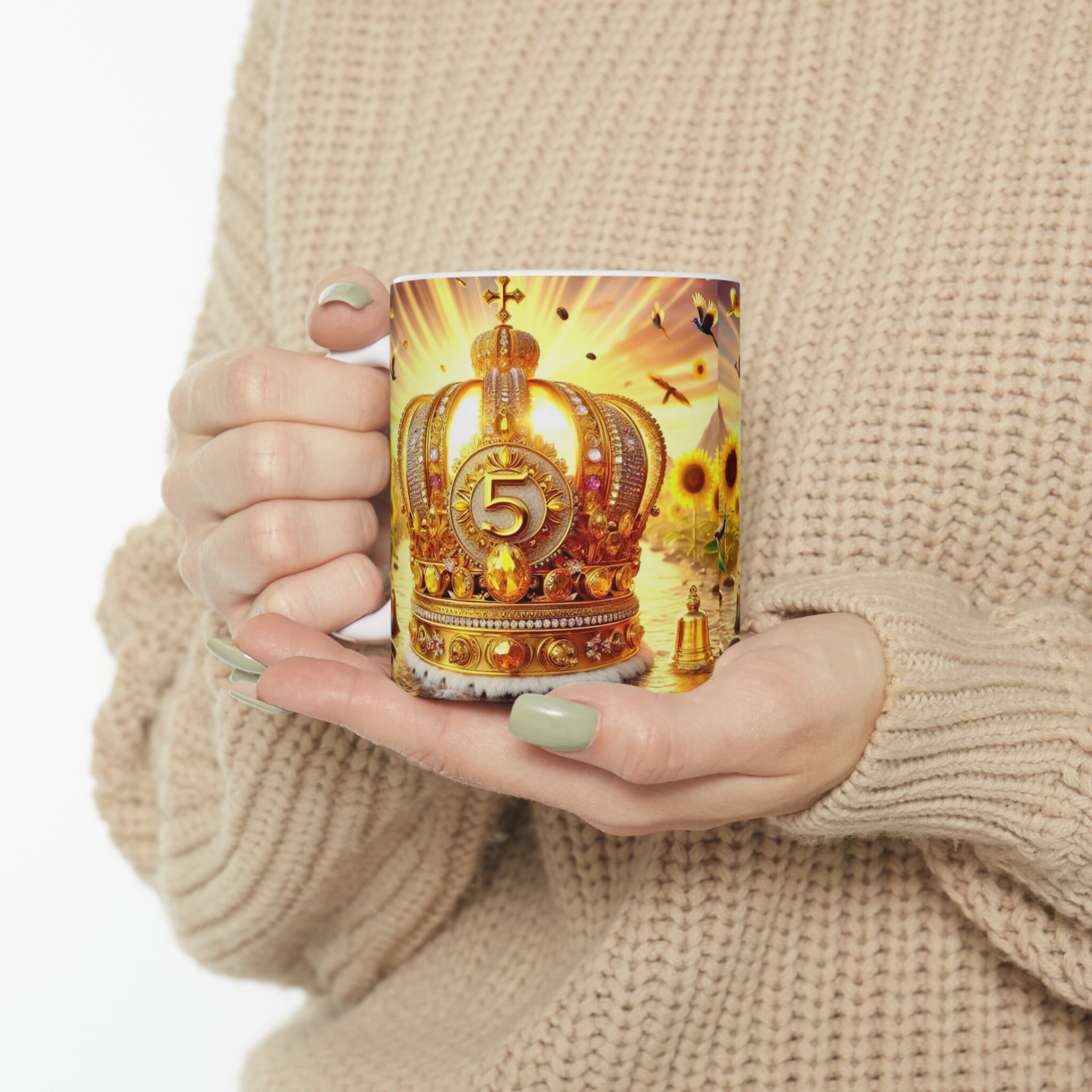 Personalized Mugs With the Energy of Oshun and the Orishas, Oshun Crown ...