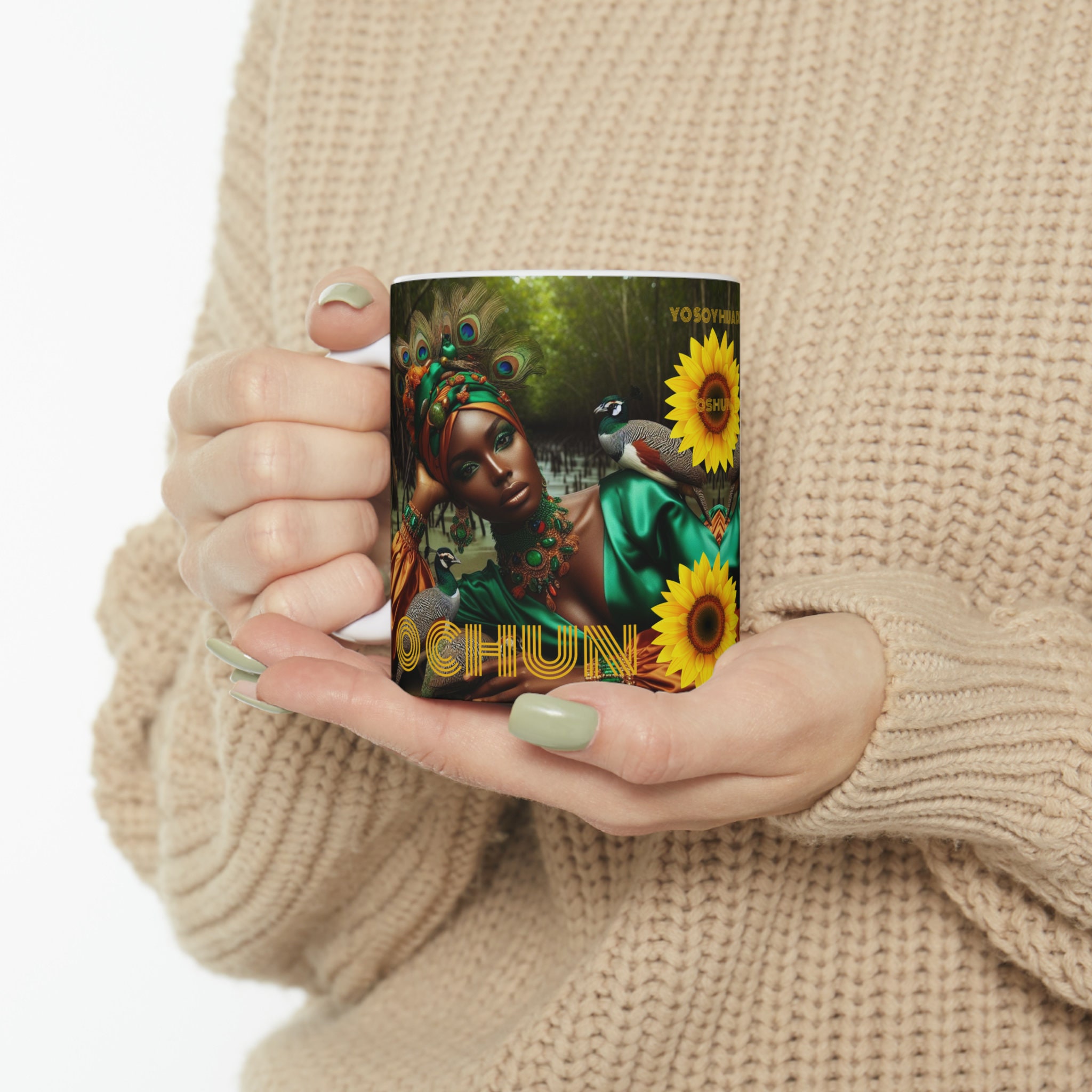 Personalized Mug With Designs Inspired by the Orisha OCHUN IBU AKUARO ...