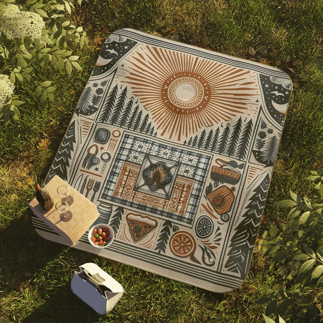 Fun Picnic Blanket Versatile Picnic Blanket Collection Portable ...