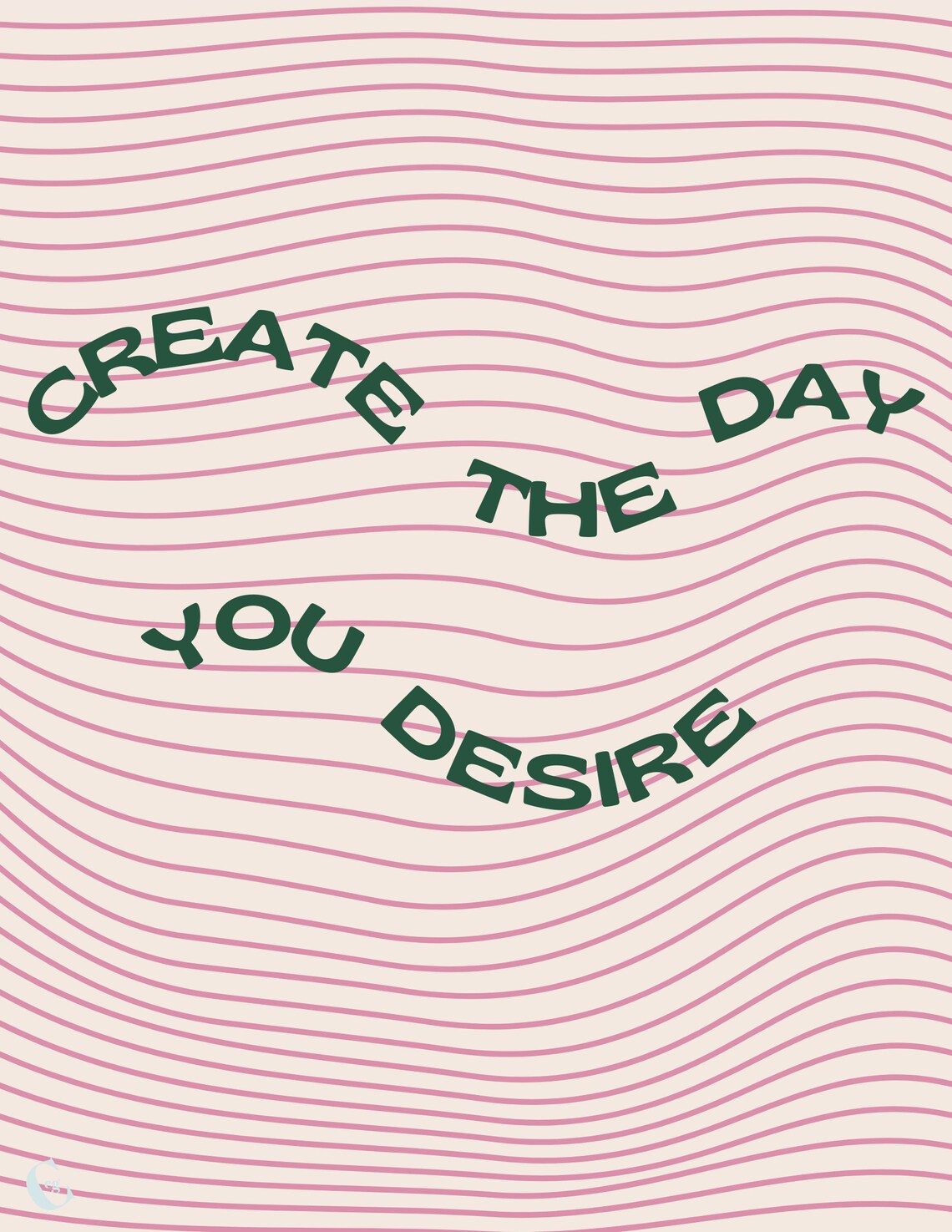 Create Your Day Desktop Wallpaper and Print Downloadable - Etsy