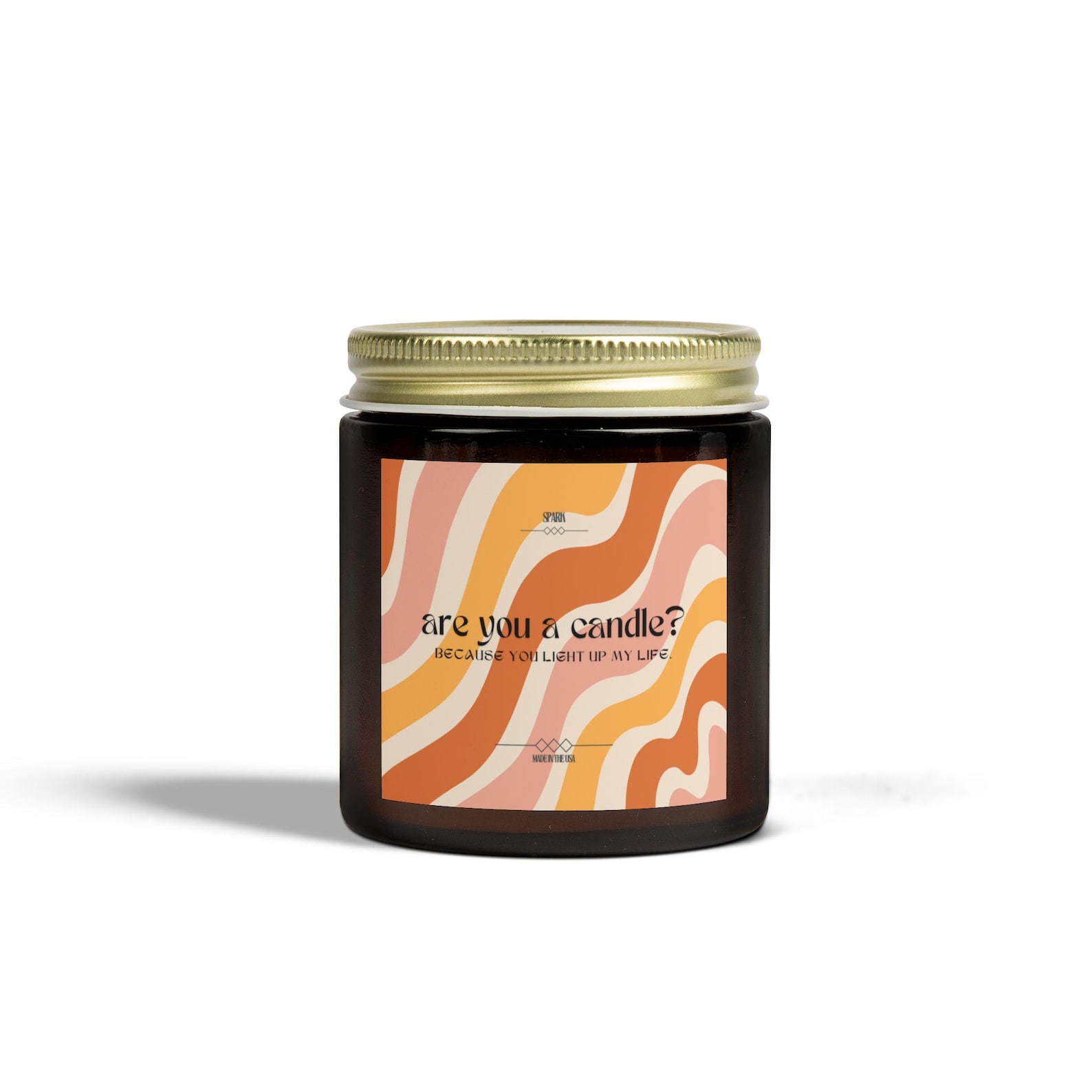 LOML - Create Your Own Spark, Scented Candles, Coconut Apricot Wax and ...