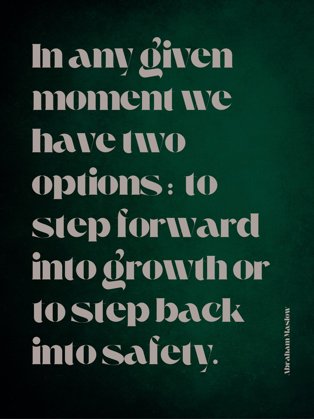 Step Forward Into Growth: Digital Print / Designed by Eggy Collective ...