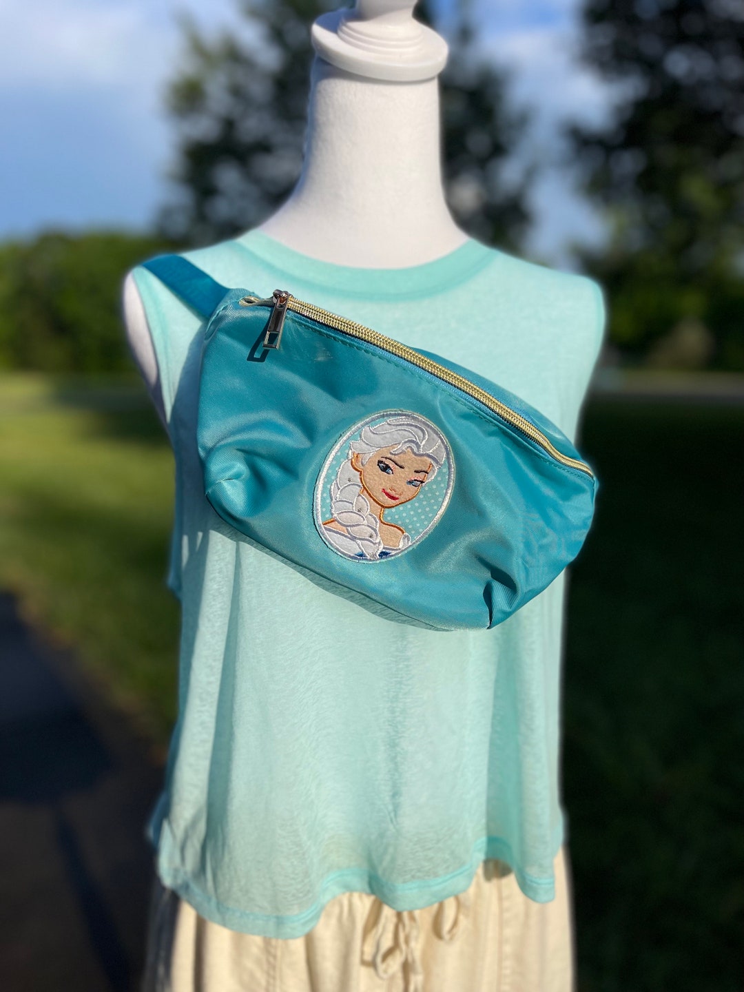 Disney Frozen Elsa Ice Queen Inspired Crossbody Belt Bag - Etsy